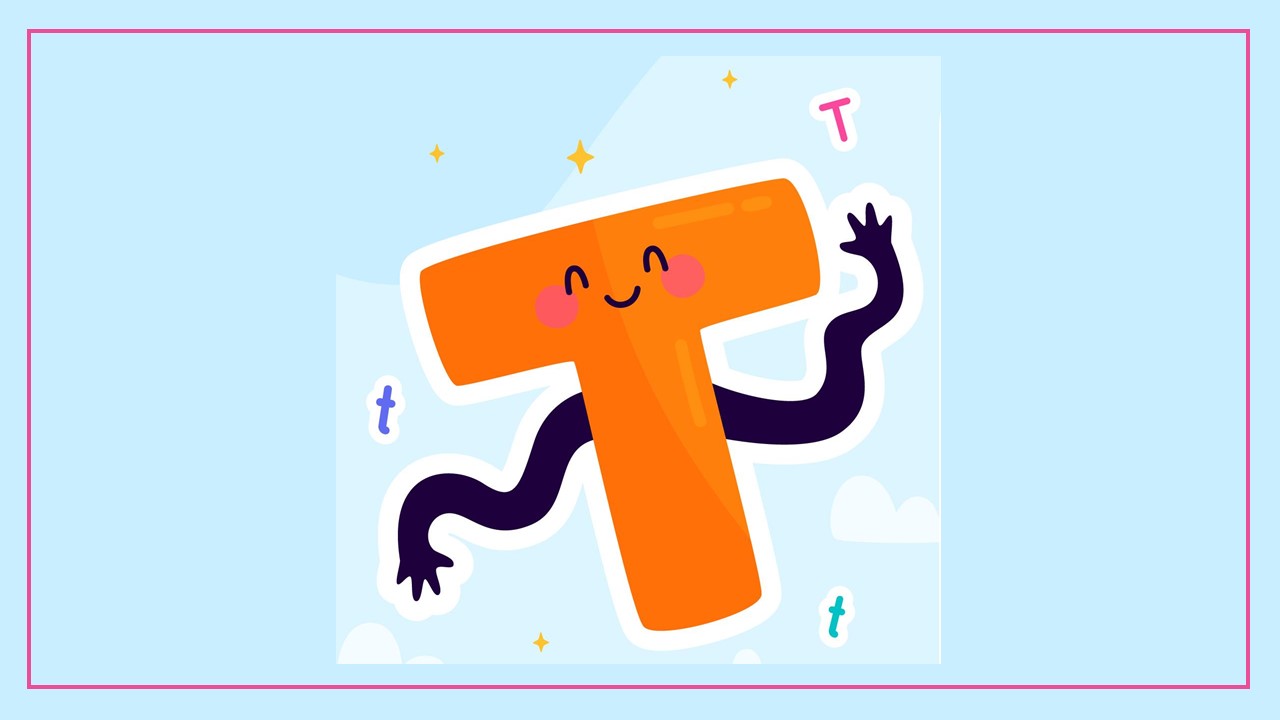 Iniciação à leitura e à escrita: letra T | #EstudoemCasa@
