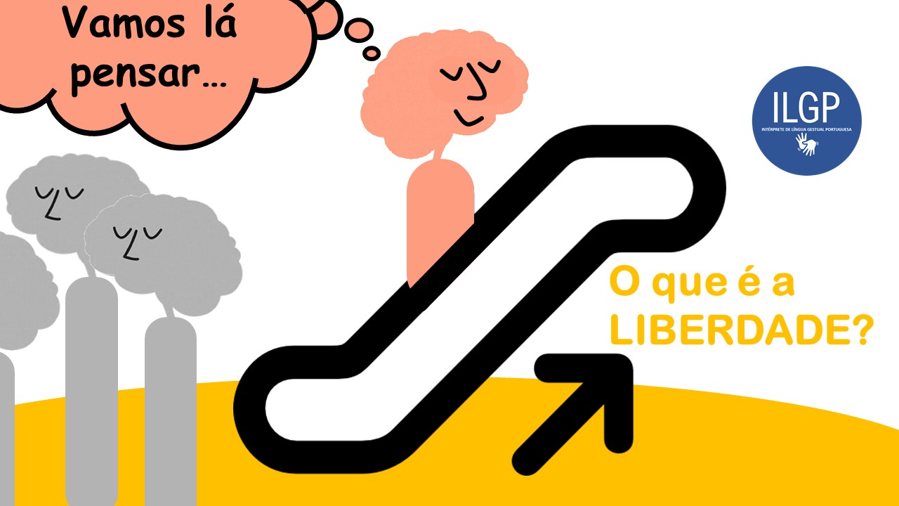 Vamos lá pensar... O que é a liberdade? | #EstudoemCasa@