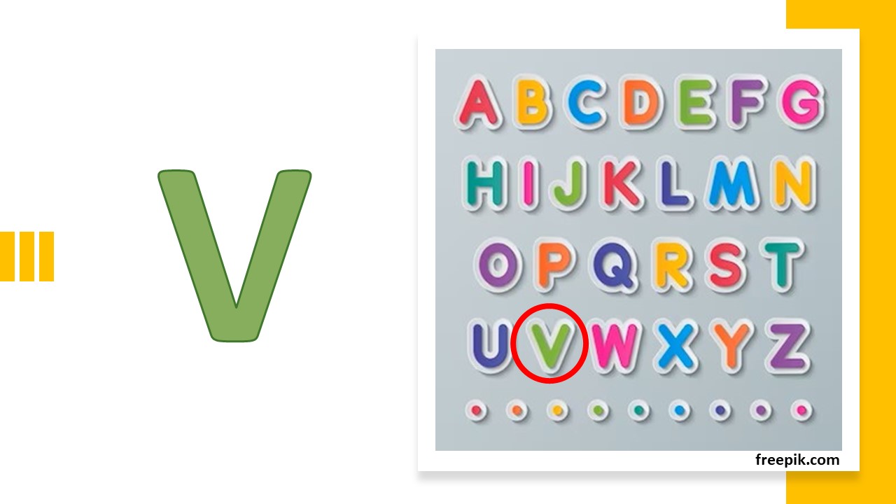 Iniciação à leitura e à escrita: letra V | #EstudoemCasa@