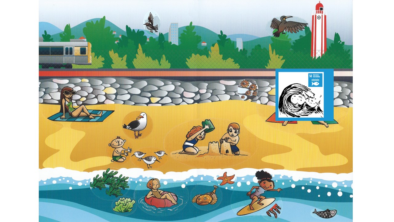 Um dia na praia | #EstudoemCasa@
