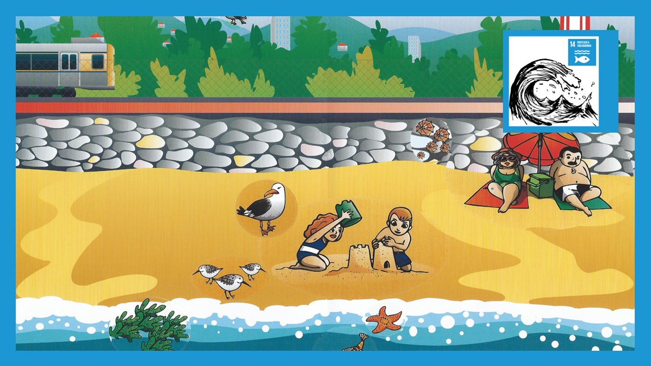 Um dia na praia | #EstudoemCasa@