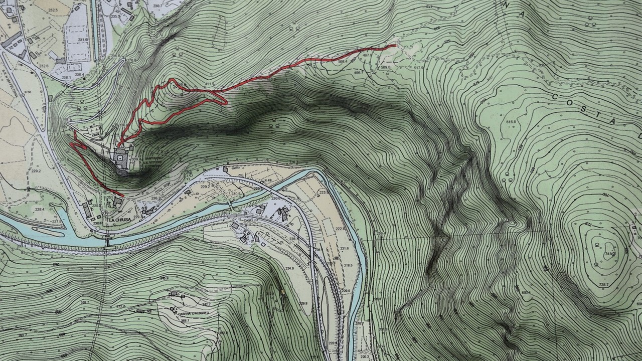 Mapa topográfico e perfil topográfico | #EstudoemCasa@